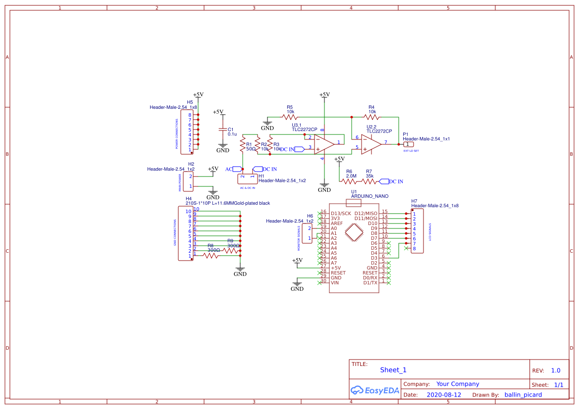 LDTC circuit v2.0 - EasyEDA open source hardware lab