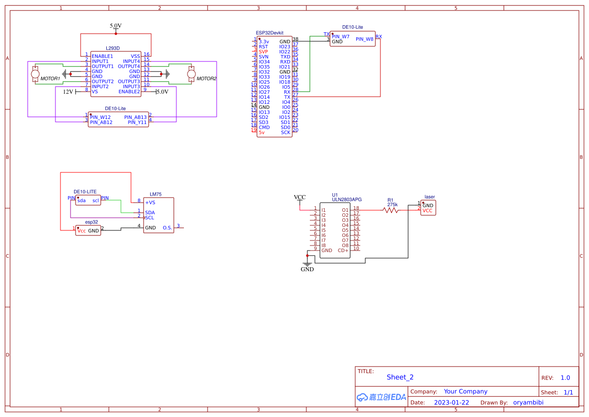Altera&LM75 - EasyEDA open source hardware lab