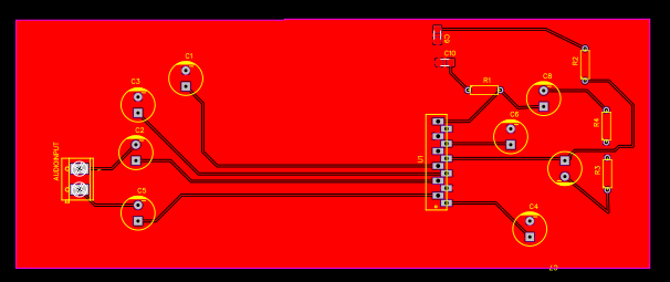 TA8216H amplifier board - OSHWLab