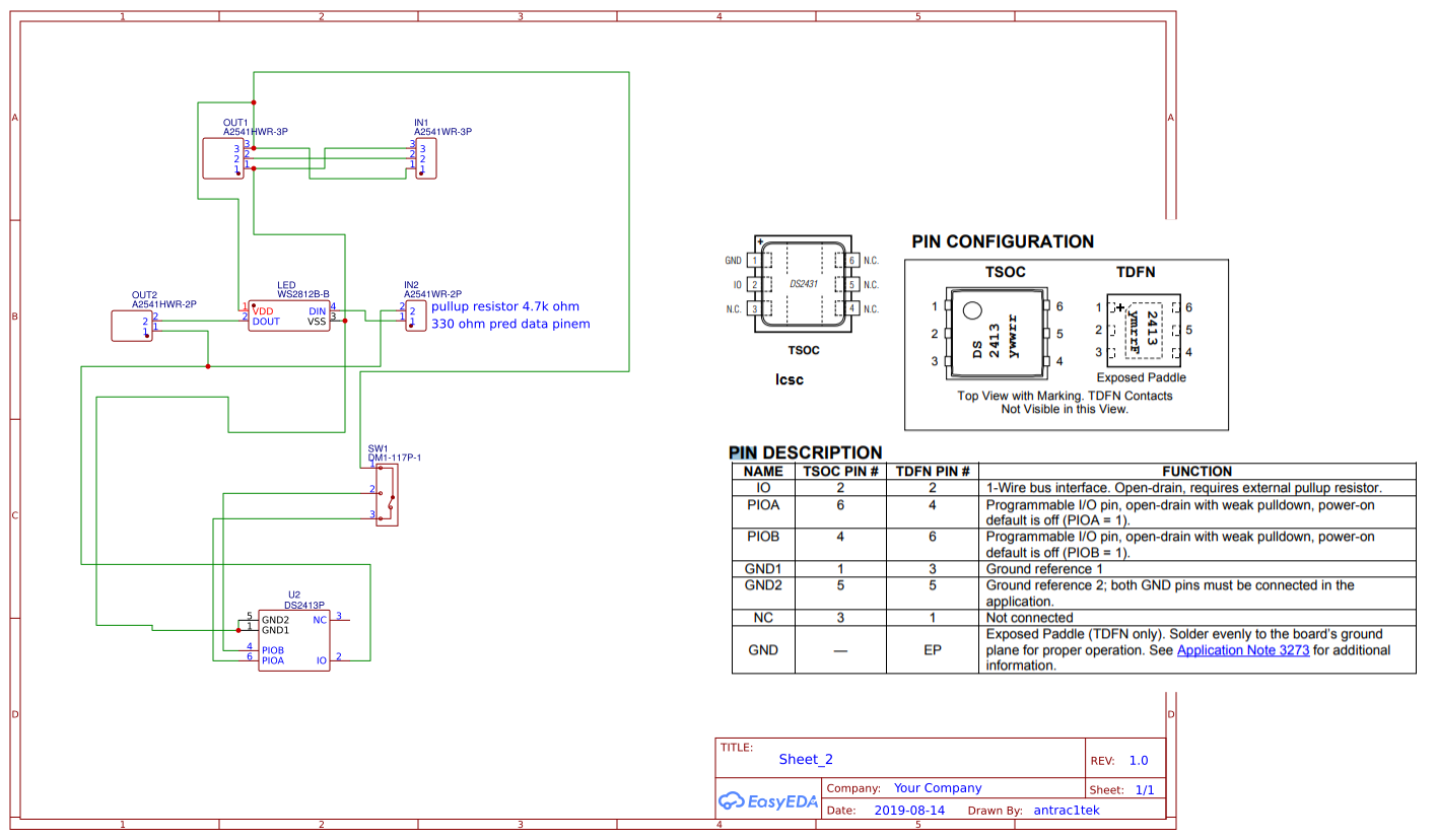 LED&Button - OSHWLab