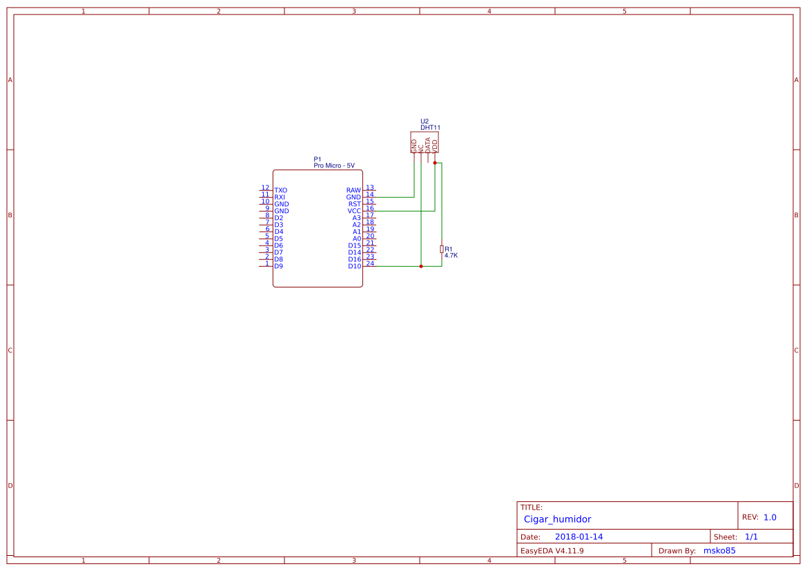 Cigar_Humidor - EasyEDA open source hardware lab
