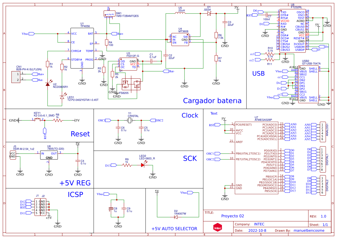 Proyecto 02 - EasyEDA open source hardware lab