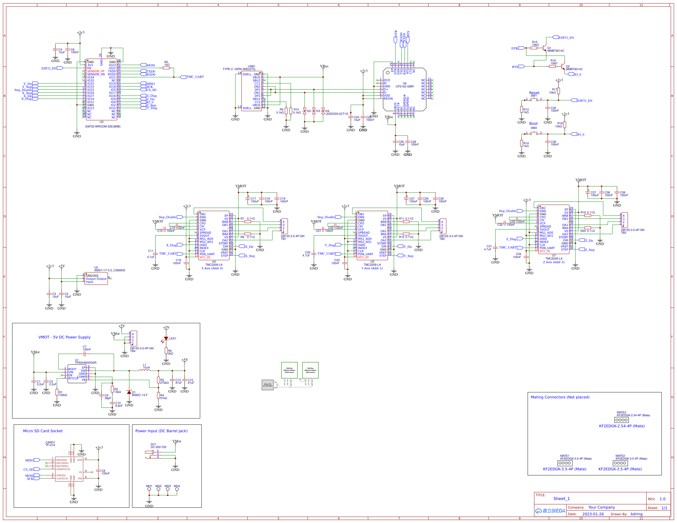 Roller Plotter Controller For Fluidnc Oshwlab
