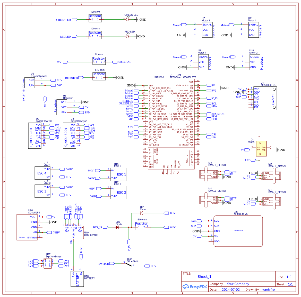 PCB drone - OSHWLab
