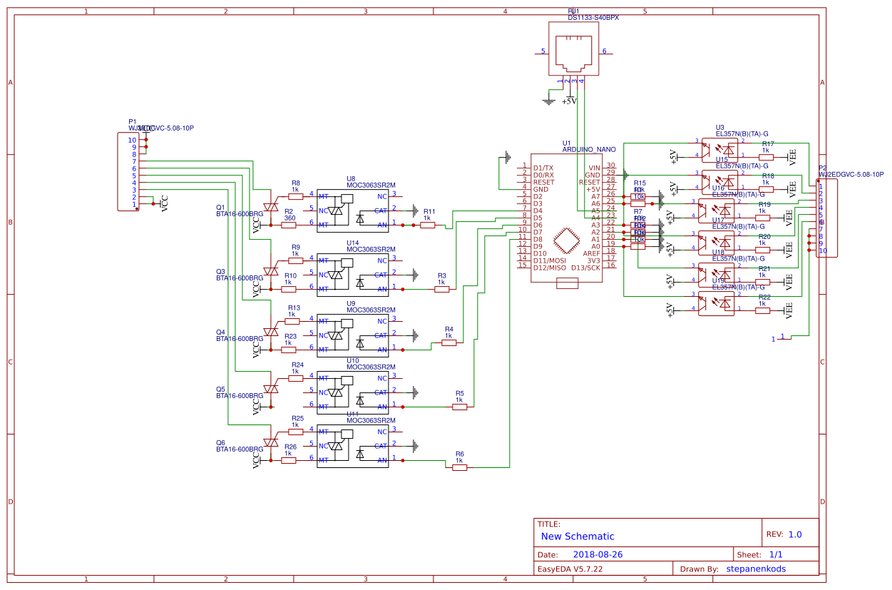 arduino nano 1 copy - EasyEDA open source hardware lab