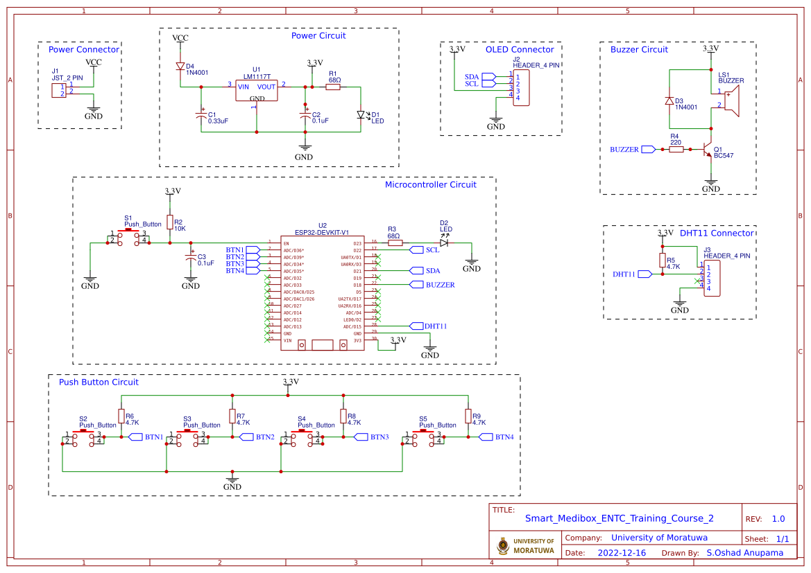 Smart Medibox - EasyEDA open source hardware lab