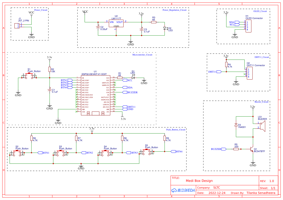 smart medibox - OSHWLab