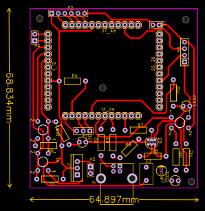 Programming Board LPC1343 v1 - EasyEDA open source hardware lab