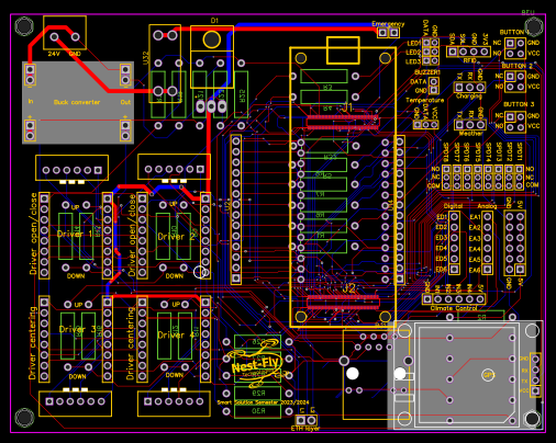 [Nest-Fly][Electrical Design] - EasyEDA open source hardware lab