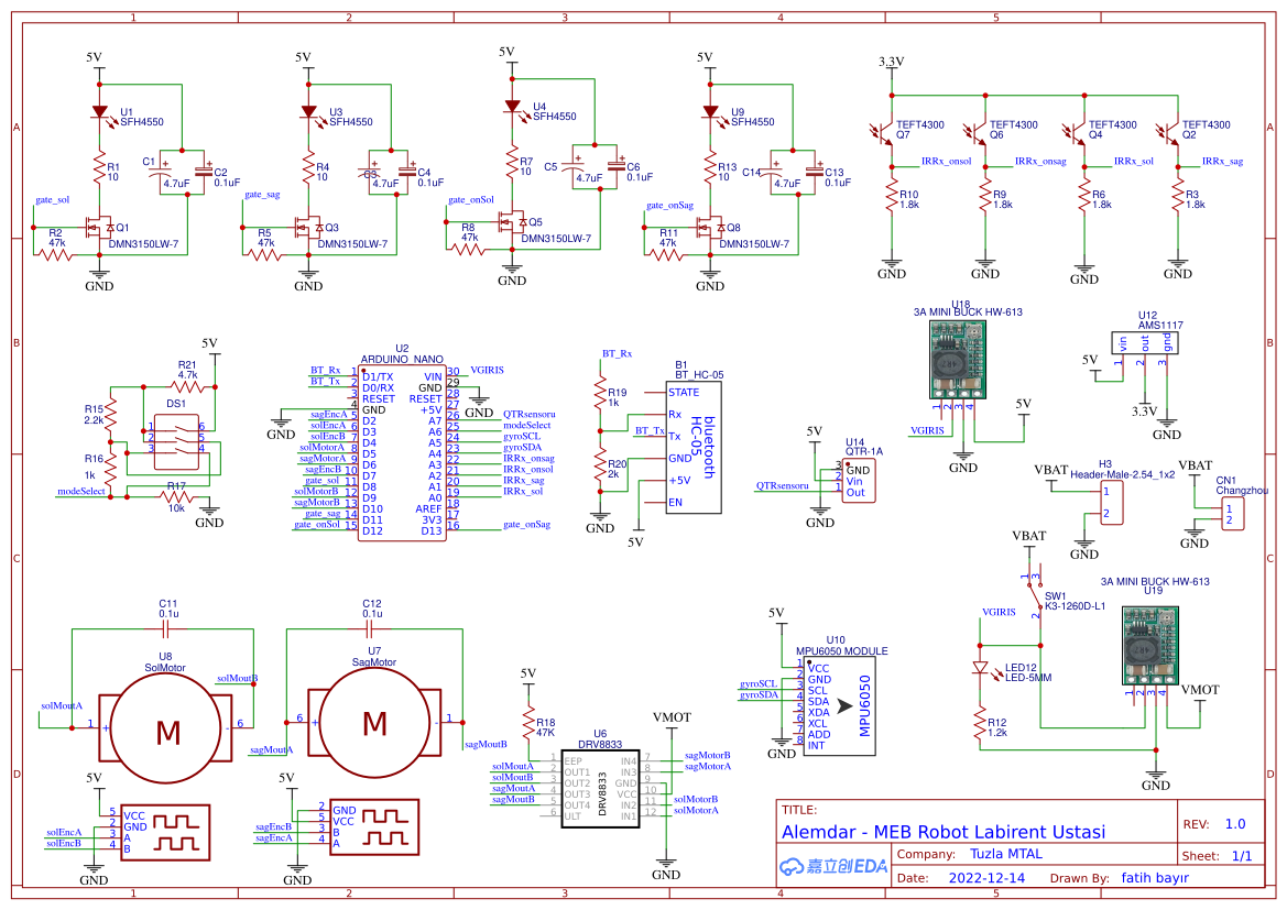 MazeLab micromouse - OSHWLab