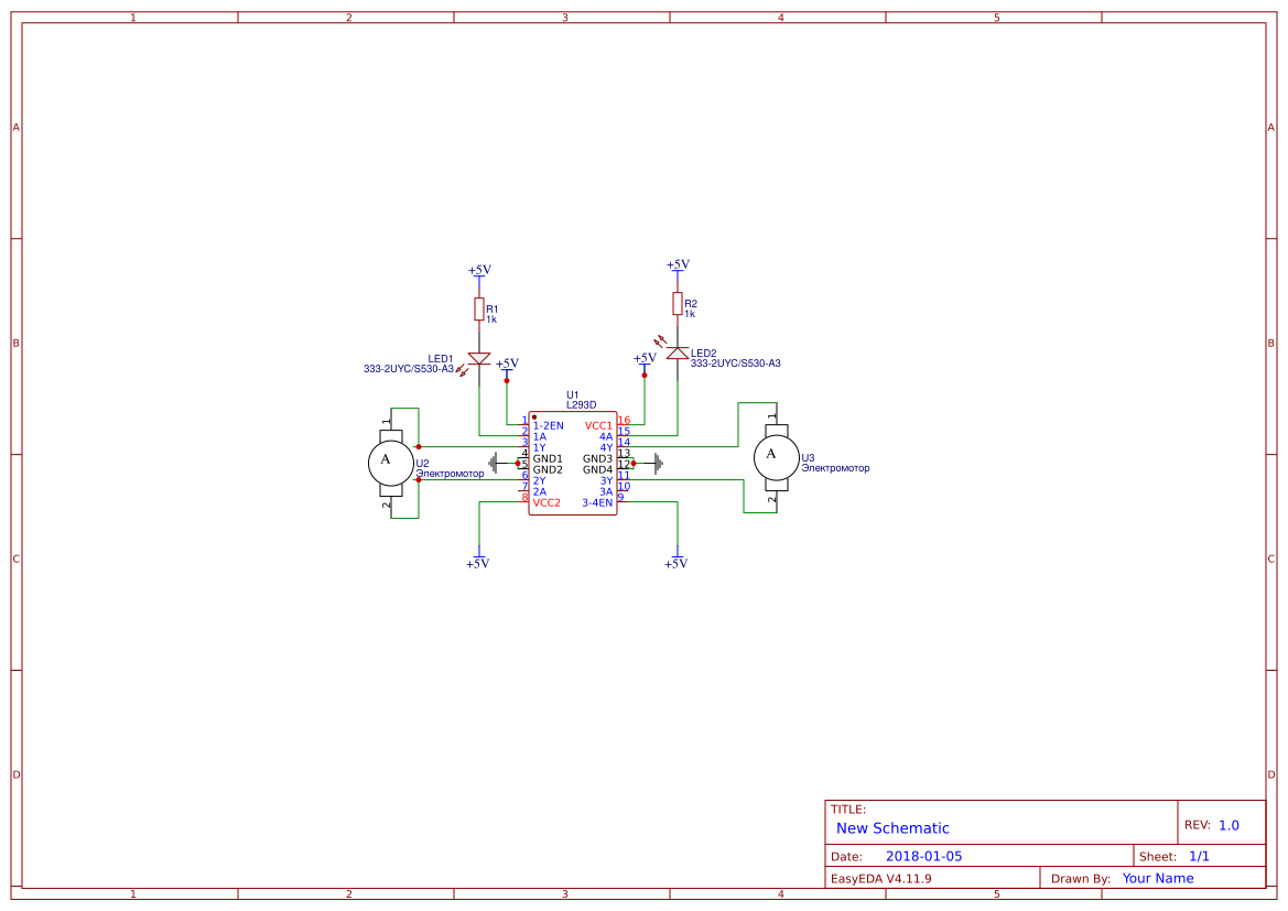 Драйвер L293D - EasyEDA open source hardware lab