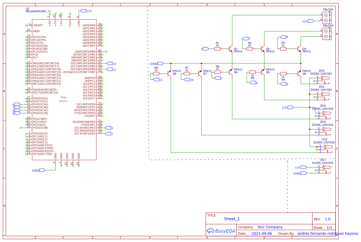 PCB luces RGB - EasyEDA open source hardware lab