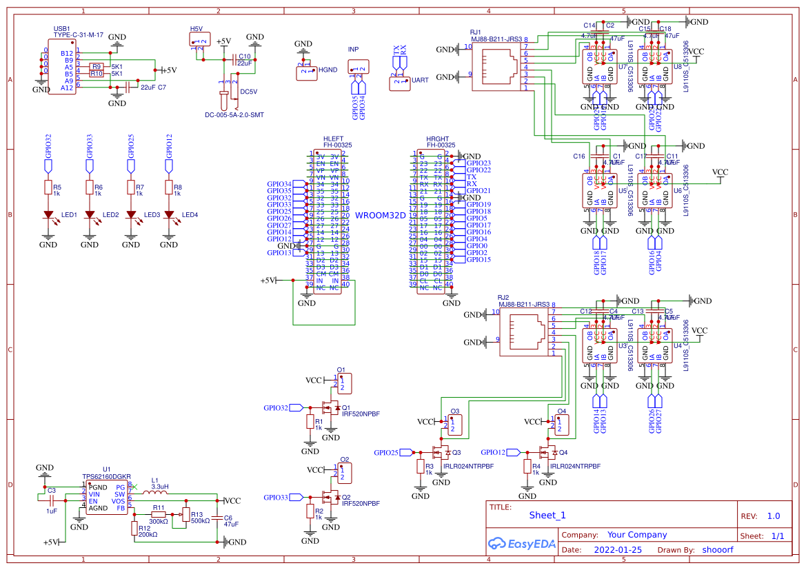 samoled_v2 - EasyEDA open source hardware lab