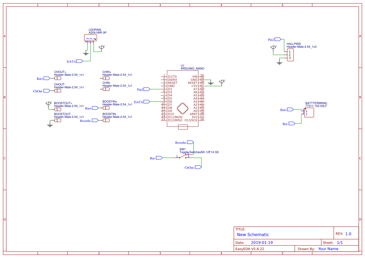 POV-display - EasyEDA open source hardware lab