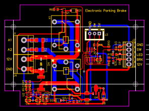 Electric Handbrake - OSHWLab
