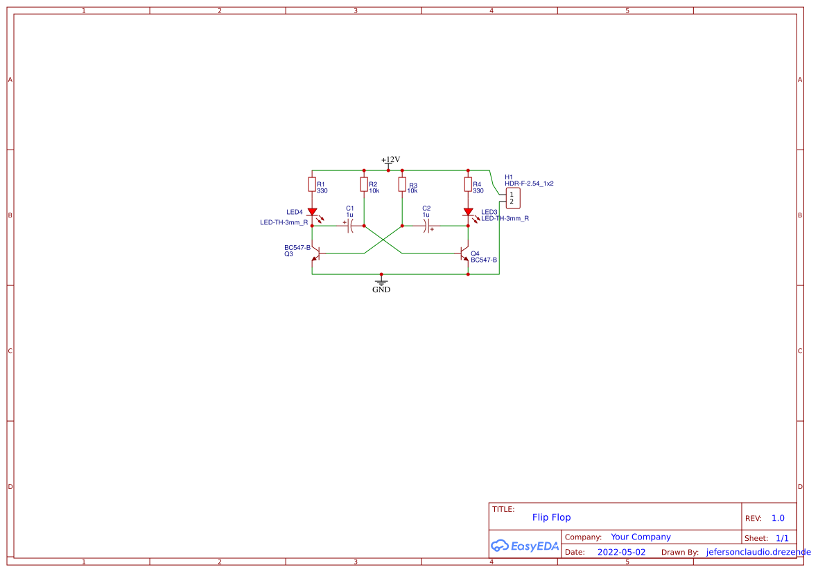 flip flop - EasyEDA open source hardware lab