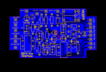 KD2AVU vox interface - EasyEDA open source hardware lab