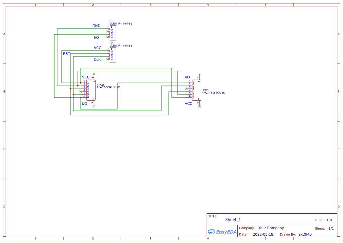 MFF2 FPC Socket - eSIM Adapter - OSHWLab