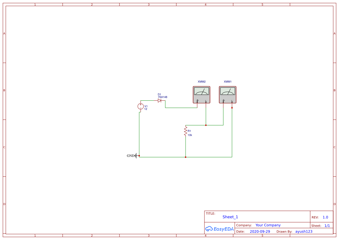 simple diode - Platform for creating and sharing projects - OSHWLab