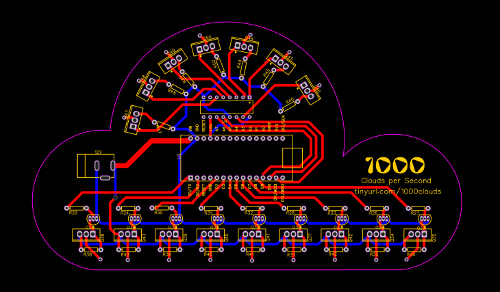 1000 clouds - OSHWLab