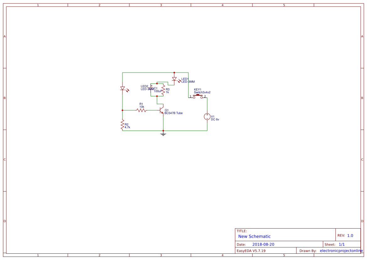 LED Flasher - EasyEDA open source hardware lab