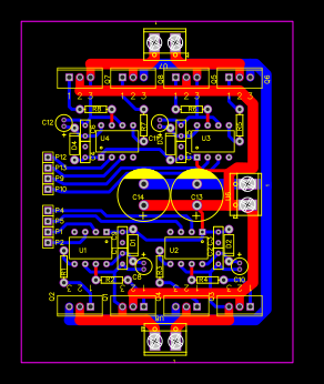 Motor Driver: H bridge + IR2104 - EasyEDA open source hardware lab