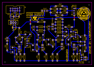 Big Muff - EasyEDA open source hardware lab