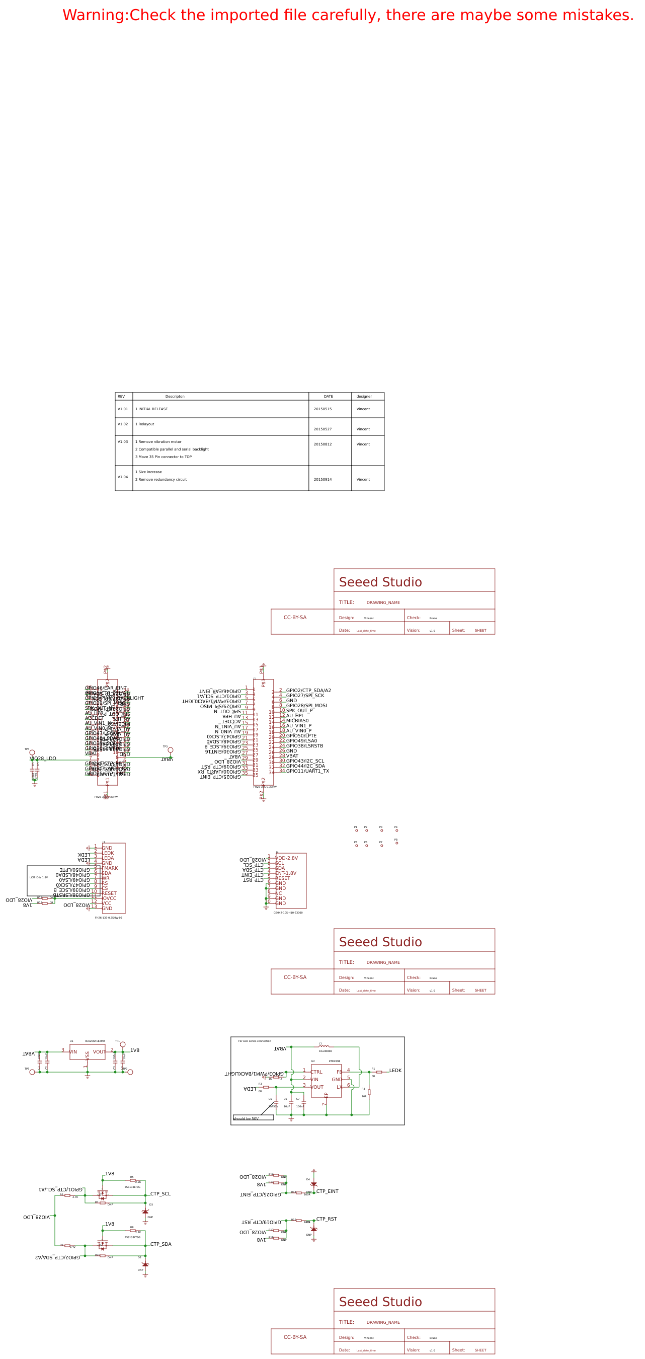 Xadow 1.54’’ Touchscreen - OSHWLab