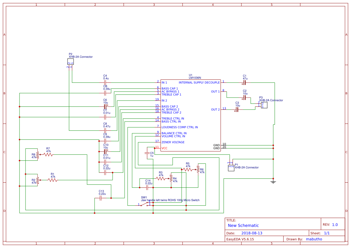 audio amp - EasyEDA open source hardware lab