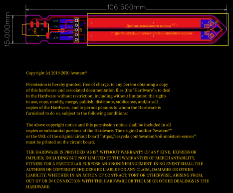 soil-moisture-sensor - OSHWLab
