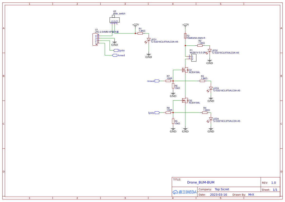 Drone Easyeda Open Source Hardware Lab