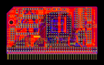 SC722 v1.0 Z180 CPU - OSHWLab