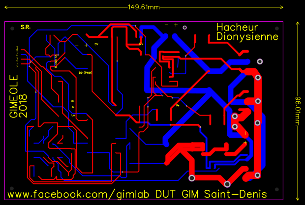 Hacheur Buck Synchrone Arduino Nano, Bluetooth, mesure courant et ...