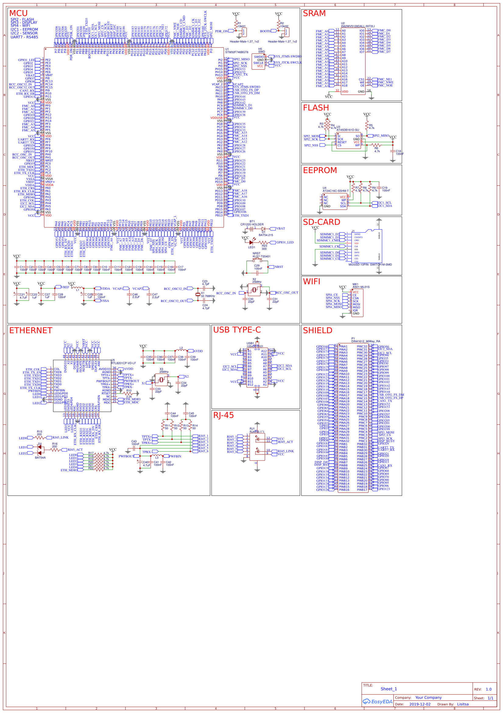 STM32_mainboard - EasyEDA open source hardware lab