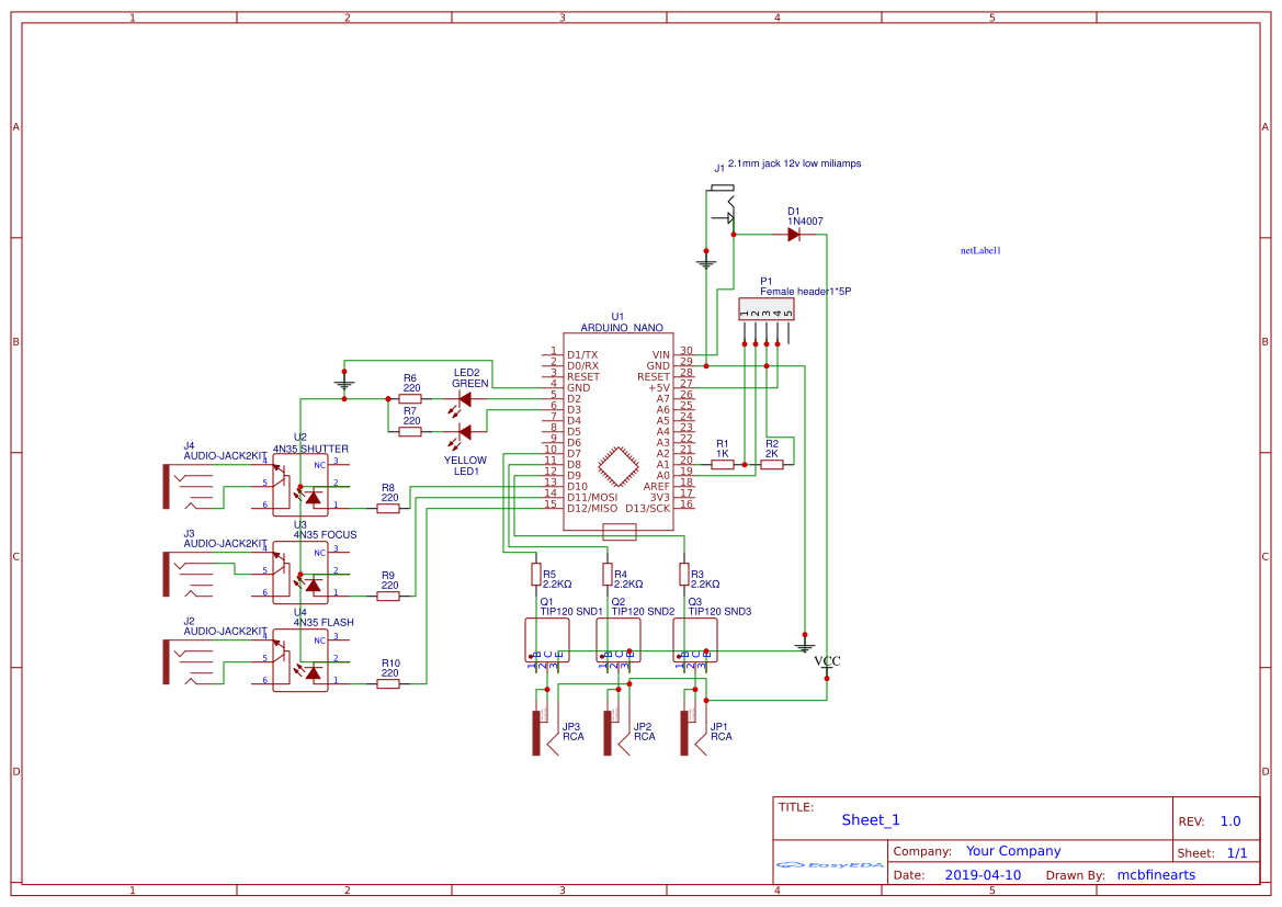 NANO DROP CONTROLLER SCHEM DONE - Platform for creating and sharing projects - OSHWLab