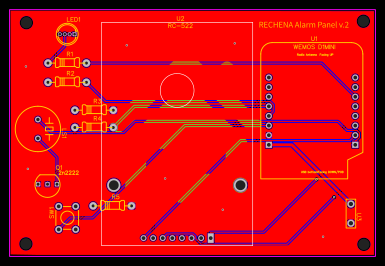 Alarm Panel - EasyEDA open source hardware lab