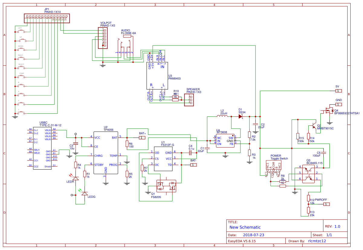 GBA_DMG_V2 - EasyEDA open source hardware lab