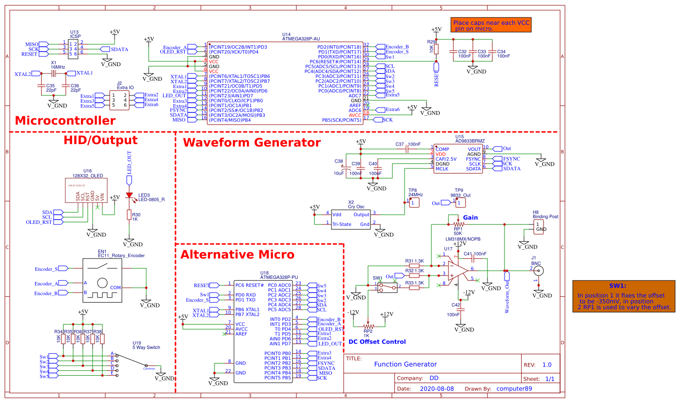 Variable Power Supply - EasyEDA open source hardware lab