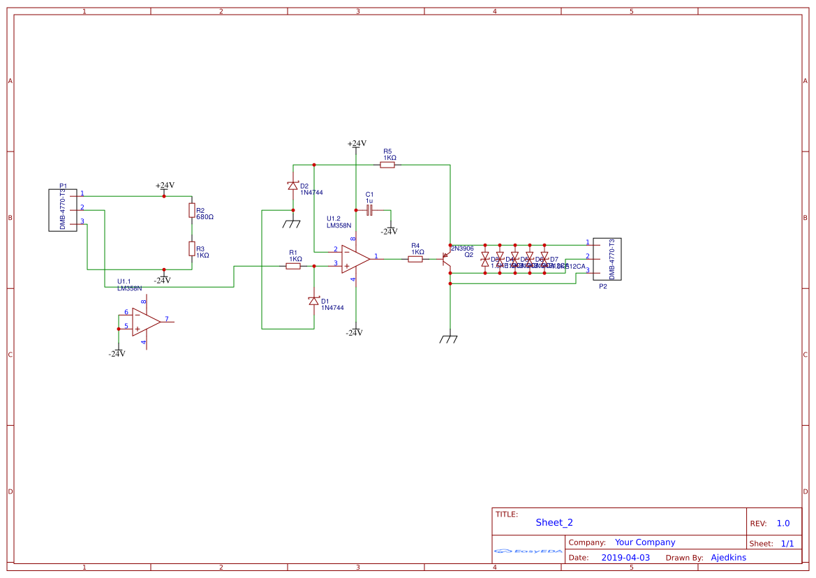 High Voltage Protector - EasyEDA open source hardware lab
