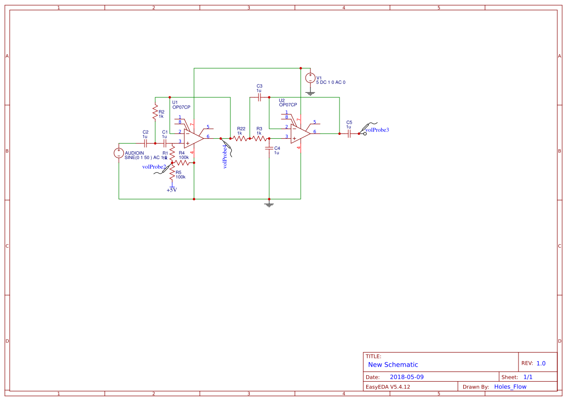 Bandpass Filter Easyeda Open Source Hardware Lab 3182