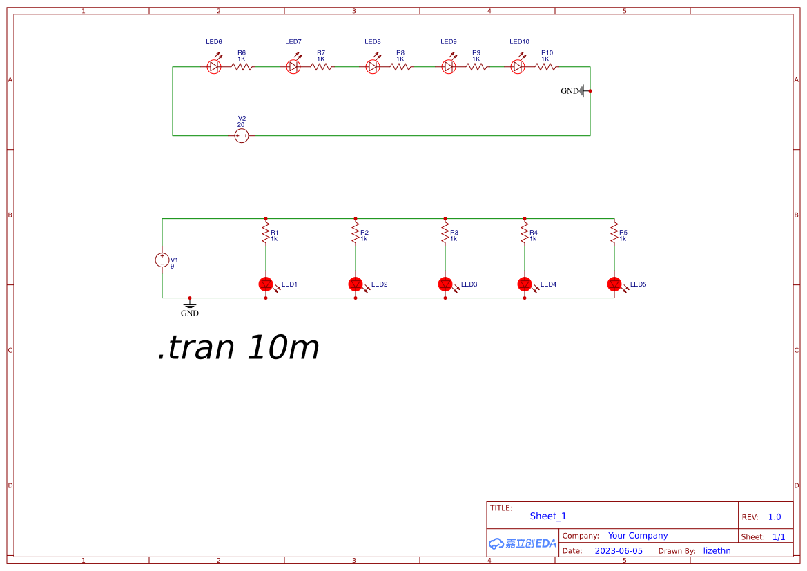 circuito en paralelo - OSHWLab