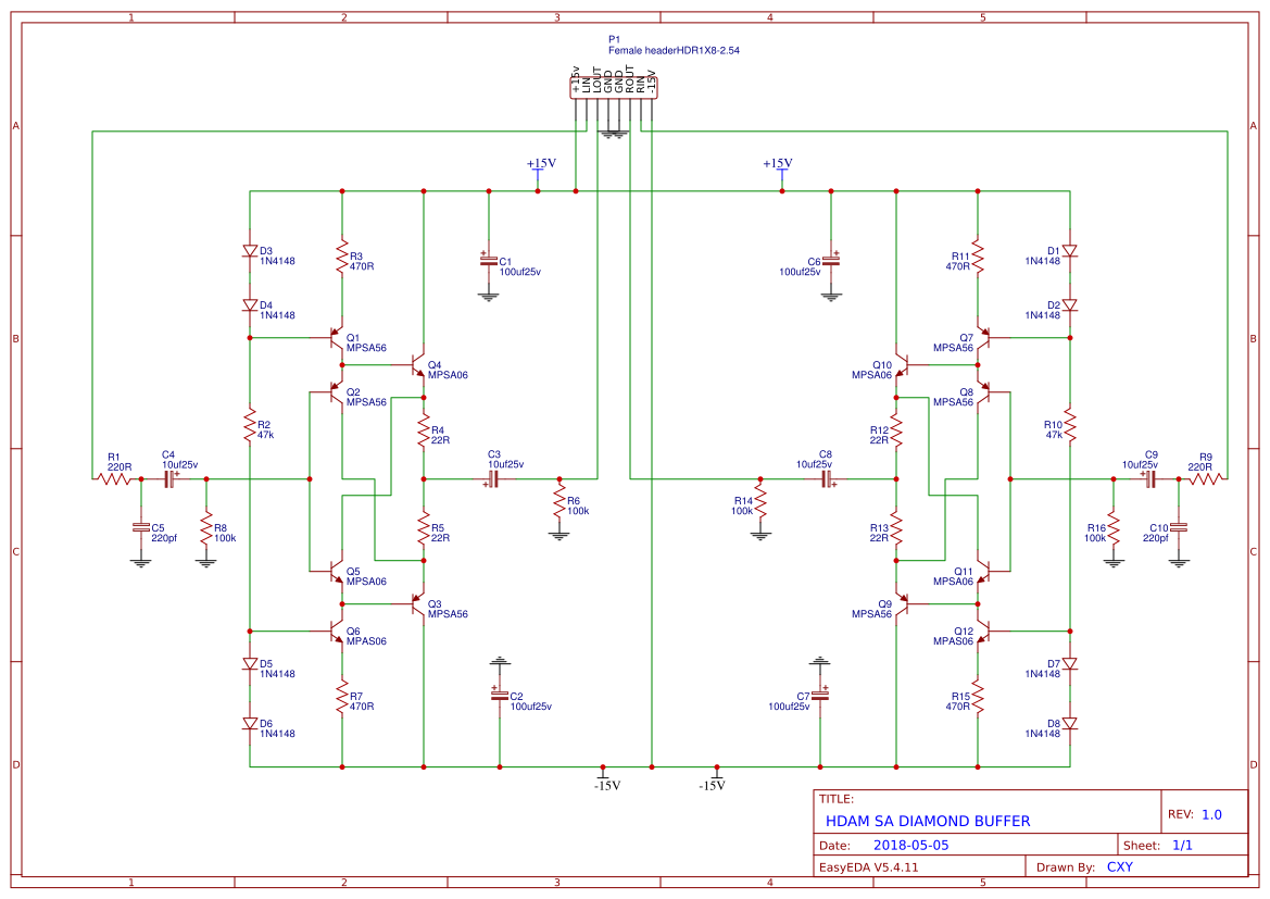 HDAM SA DIAMOND BUFFER - OSHWLab
