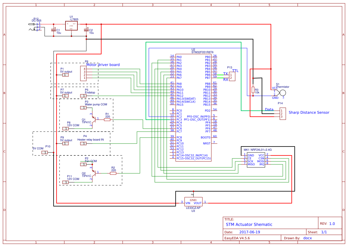STM Actuator - EasyEDA open source hardware lab