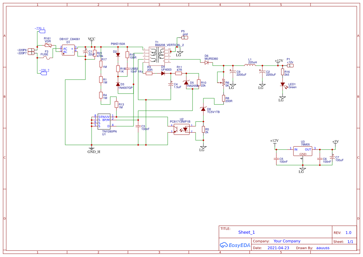 Power_reg_Sim_ATTiny - EasyEDA open source hardware lab