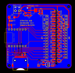 Stratos v2 board (SEEED XIAO DEVBOARD) - EasyEDA open source hardware lab