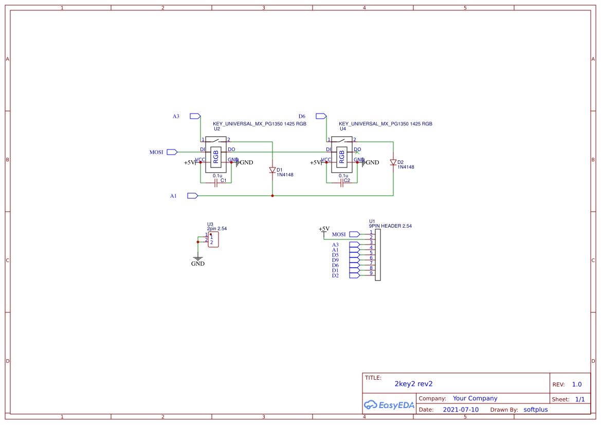 3-key-ecosystem 2key2 rev2 - OSHWLab