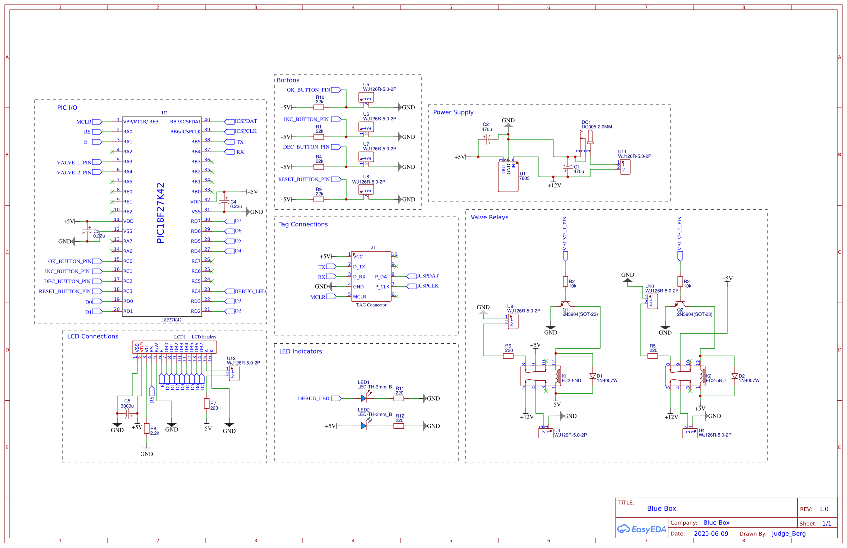Blue Box (2 Valve) - EasyEDA open source hardware lab