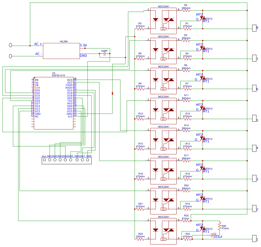 8 node smart - Platform for creating and sharing projects - OSHWLab