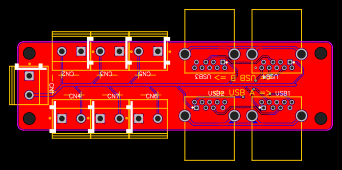 5V USB Power Distribution - OSHWLab