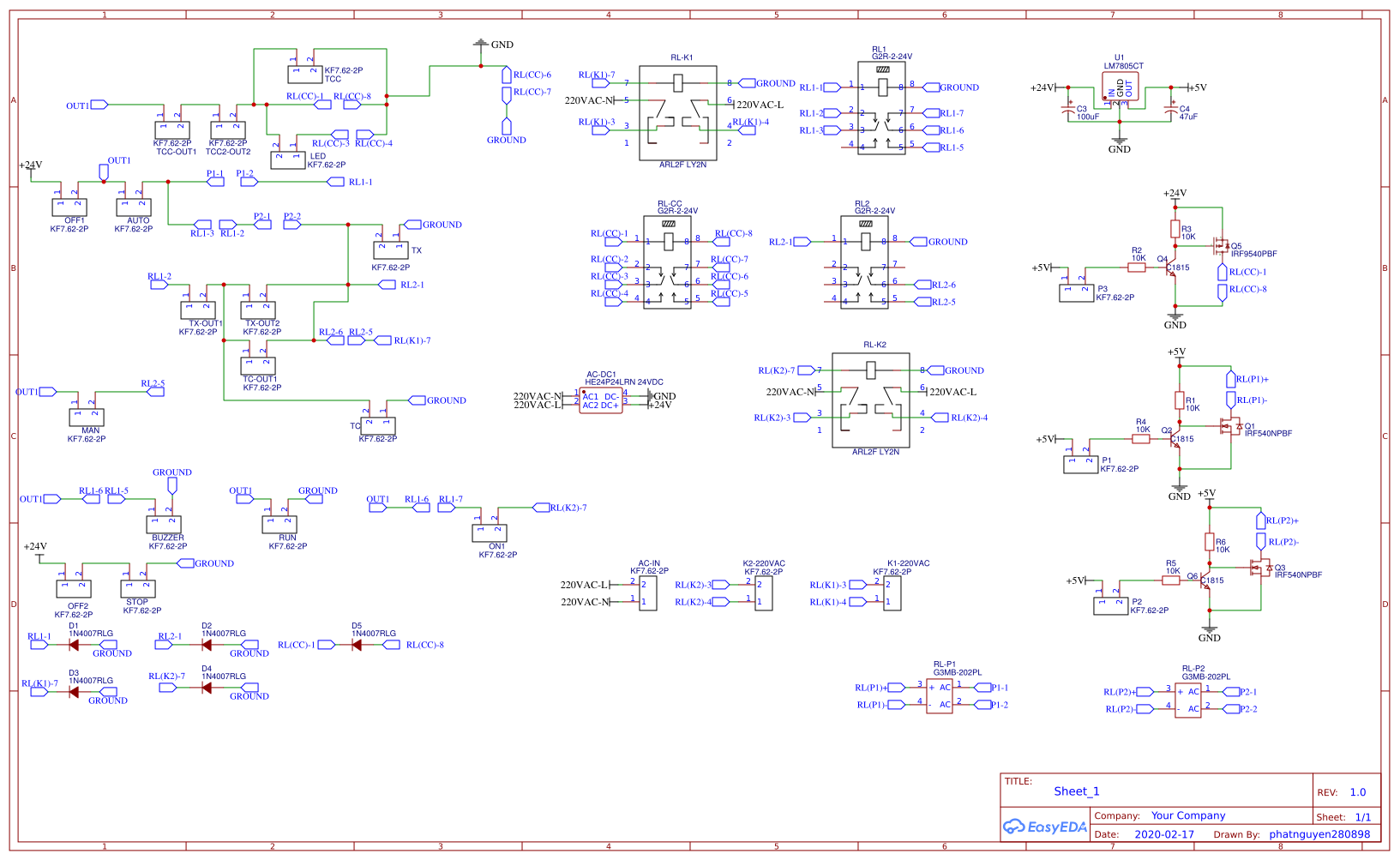 RELAY-BANCUOI - Platform for creating and sharing projects - OSHWLab